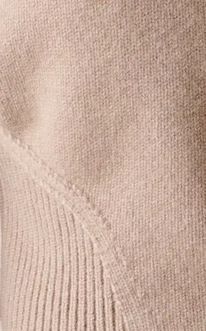 Alaïa Cinched Cashmere Knit Sweater