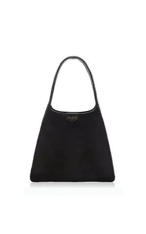 Alaïa Small Calf Hair Hobo Bag - Brown
