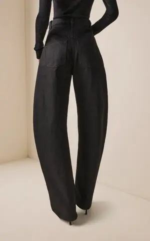 Alaïa Round Denim Pants