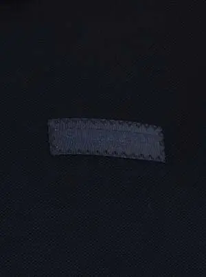 Givenchy Blue Polo Shirt With Classic Collar And Logo Patch On The Front In Cotton