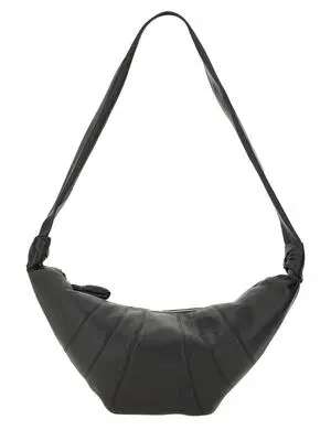 LEMAIRE Borsa Croissant Medium - Black