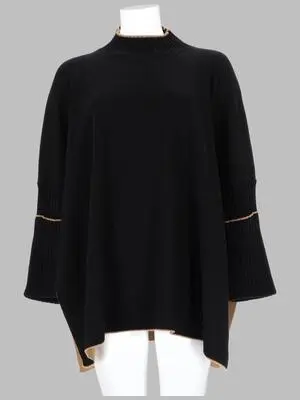 Herno Maglia Oversize In Lana - Black