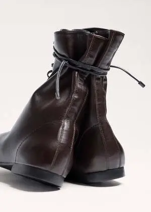 ME+EM The Boxing Boot Black Brown