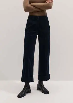 ME+EM Straight Crop Pant