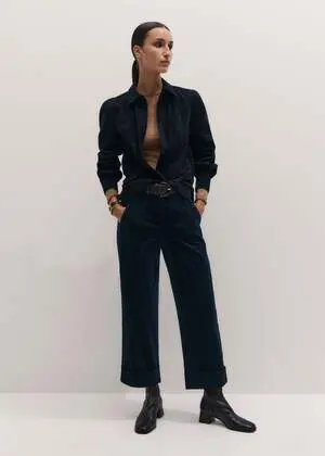 ME+EM Straight Crop Pant