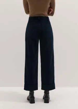 ME+EM Straight Crop Pant