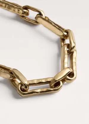 ME+EM Statement Necklace Gold