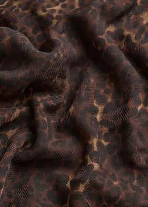 ME+EM Day Leopard Scarf