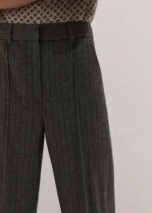 ME+EM Straight Crop Pant