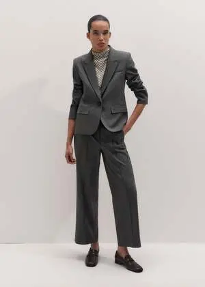 ME+EM Straight Crop Pant