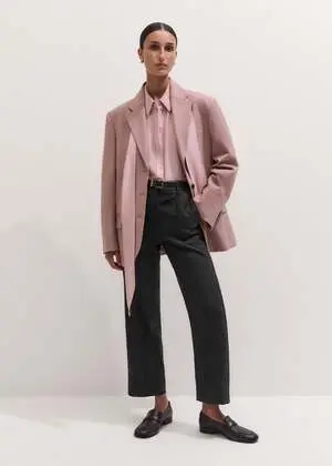 ME+EM Straight Crop Pant