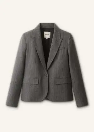 ME+EM Short Sharp Shoulder Blazer