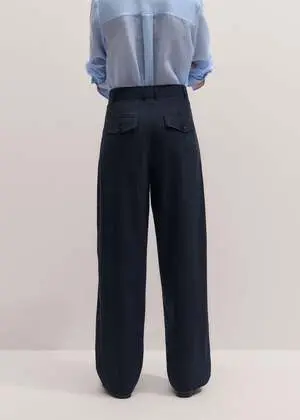ME+EM Pleat Taper Pant