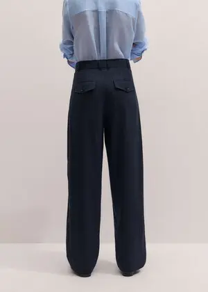 ME+EM Pleat Taper Pant