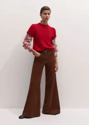 ME+EM Super Wide Flare Pant