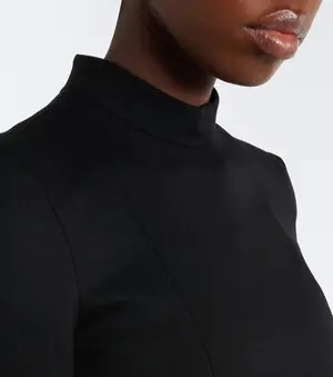 Gucci Wool Mockneck Minidress