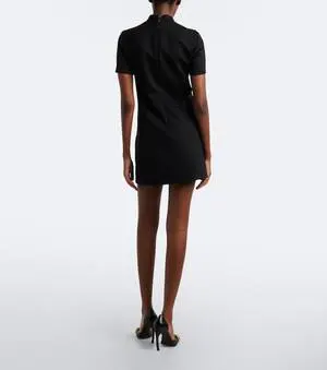 Gucci Wool Mockneck Minidress