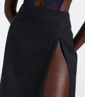 Gucci Wool-blend Miniskirt