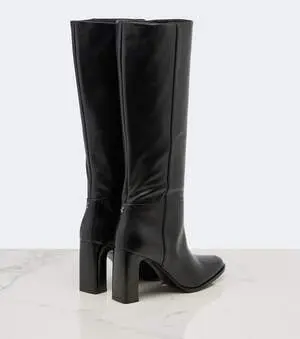 JIMMY CHOO Bibi Leather Knee-high Boots