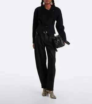 Isabel Marant Étoile Jany Printed Calf Hair Ankle Boots