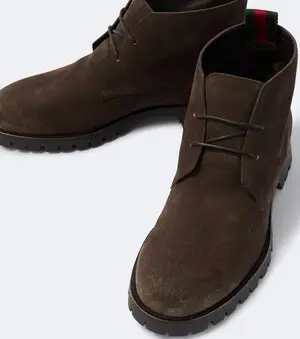 Gucci Suede Desert Boots