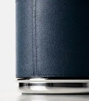 GIOBAGNARA Ocean Small Steel And Leather Ice Bucket
