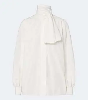 Ralph Lauren Scarf-detail Blouse - White