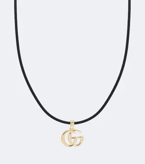 Gucci Gg Marmont Pendant Necklace - Gold