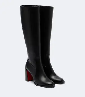 CHRISTIAN LOUBOUTIN Iranina Leather Knee-high Boots