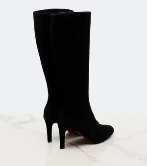 CHRISTIAN LOUBOUTIN Fannylove Suede Knee-high Boots