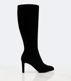 CHRISTIAN LOUBOUTIN Fannylove Suede Knee-high Boots