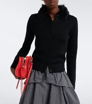 Loewe Double L Wool Cardigan
