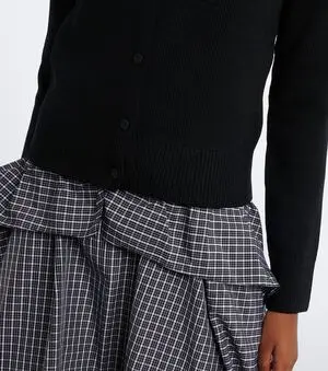 Loewe Double L Wool Cardigan