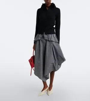 Loewe Double L Wool Cardigan