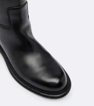Givenchy Pinch Embellished Leather Knee-high Boots