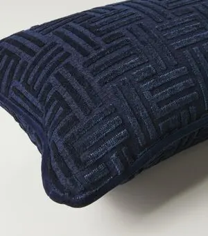 Etro Flag Monogram Corduroy Cushion