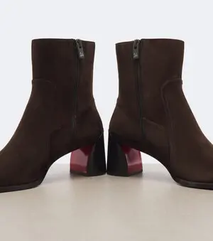 CHRISTIAN LOUBOUTIN Ira Suede Ankle Boots