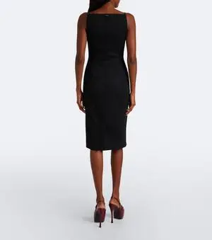 Gucci Wool Midi Dress