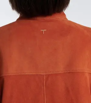 TOD'S Suede Bomber Jacket