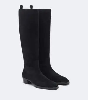 JIMMY CHOO Mave Suede Knee-high Boots