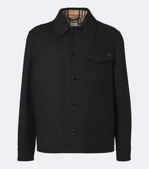 Burberry Wool Jacket - Black