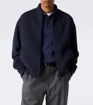 Etro Paisley Bomber Jacket