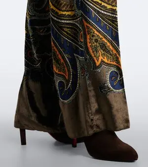 CHRISTIAN LOUBOUTIN Fannylove Suede Ankle Boots