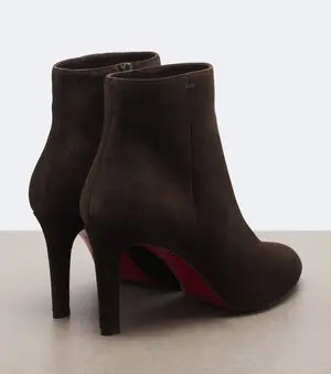 CHRISTIAN LOUBOUTIN Fannylove Suede Ankle Boots
