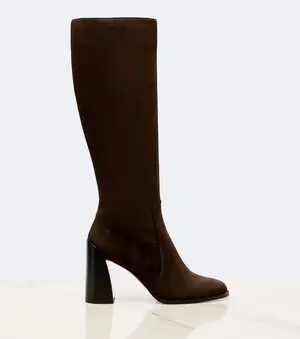 CHRISTIAN LOUBOUTIN Iranina Suede Knee-high Boots