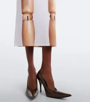 JEAN PAUL GAULTIER Trompe L’œil Jersey Midi Dress