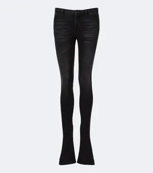 Gucci Low-rise Skinny Jeans - Black