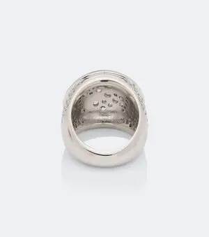 Gucci Interlocking G Embellished Ring