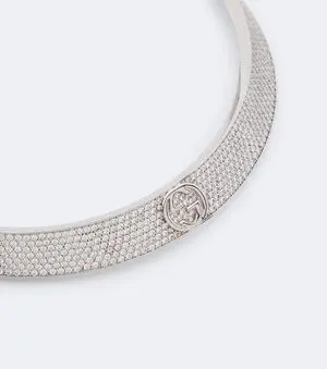 Gucci Interlocking G Embellished Choker