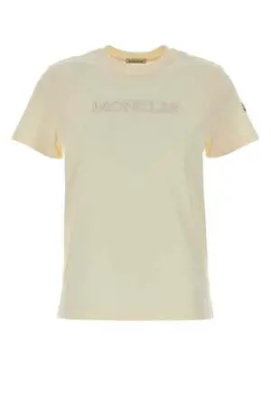 Moncler Cream Cotton T-shirt